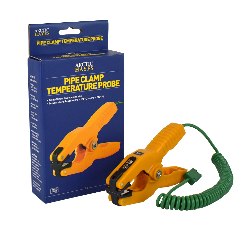 K-Type Pipe Clamp Temperature Probe | TPPC1 | Arctic Hayes